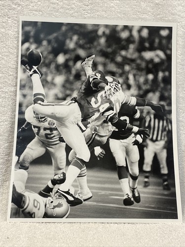 RARE 1 of 1 Fred McNeill 9-25-83 Minnesota Vikings NFL 8x10 Press Photo ...