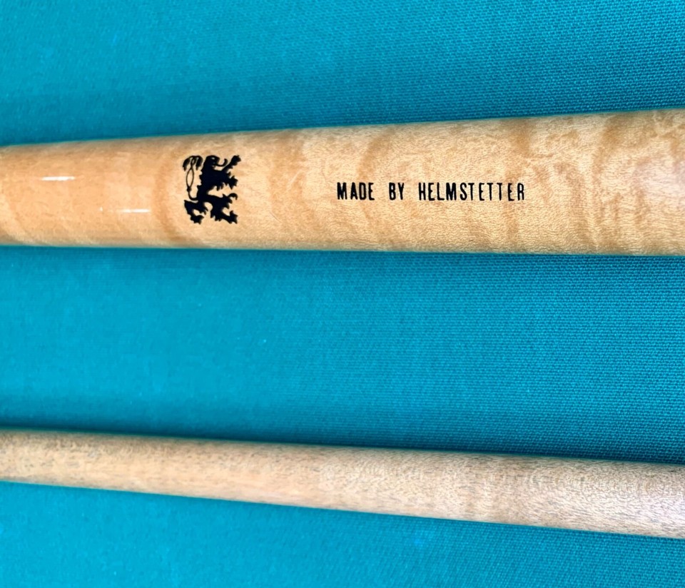 Vintage Adam by Helmstetter Pool Cue with Wooden Screw Joint | eBay