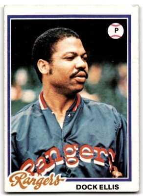 1978 Topps Dock Ellis Texas Rangers #209 | eBay
