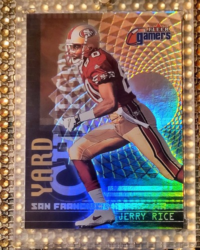 2000 Fleer Gamers Jerry Rice YARD CHARGERS #5 49ERS | eBay