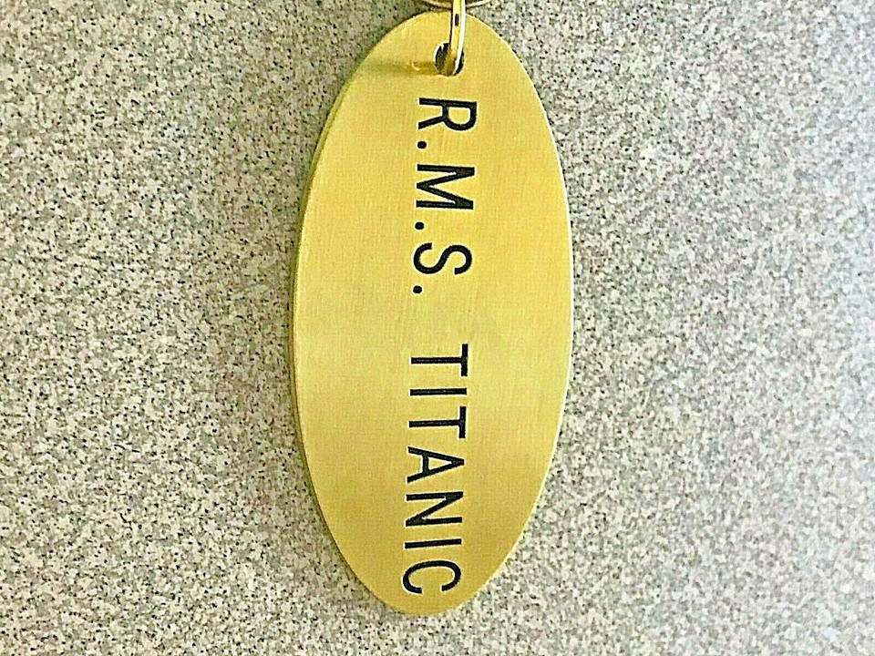 THE INFAMOUS MISSING TITANIC, CROWS NEST TELEPHONE KEY, SOLID, MUSEUM ...