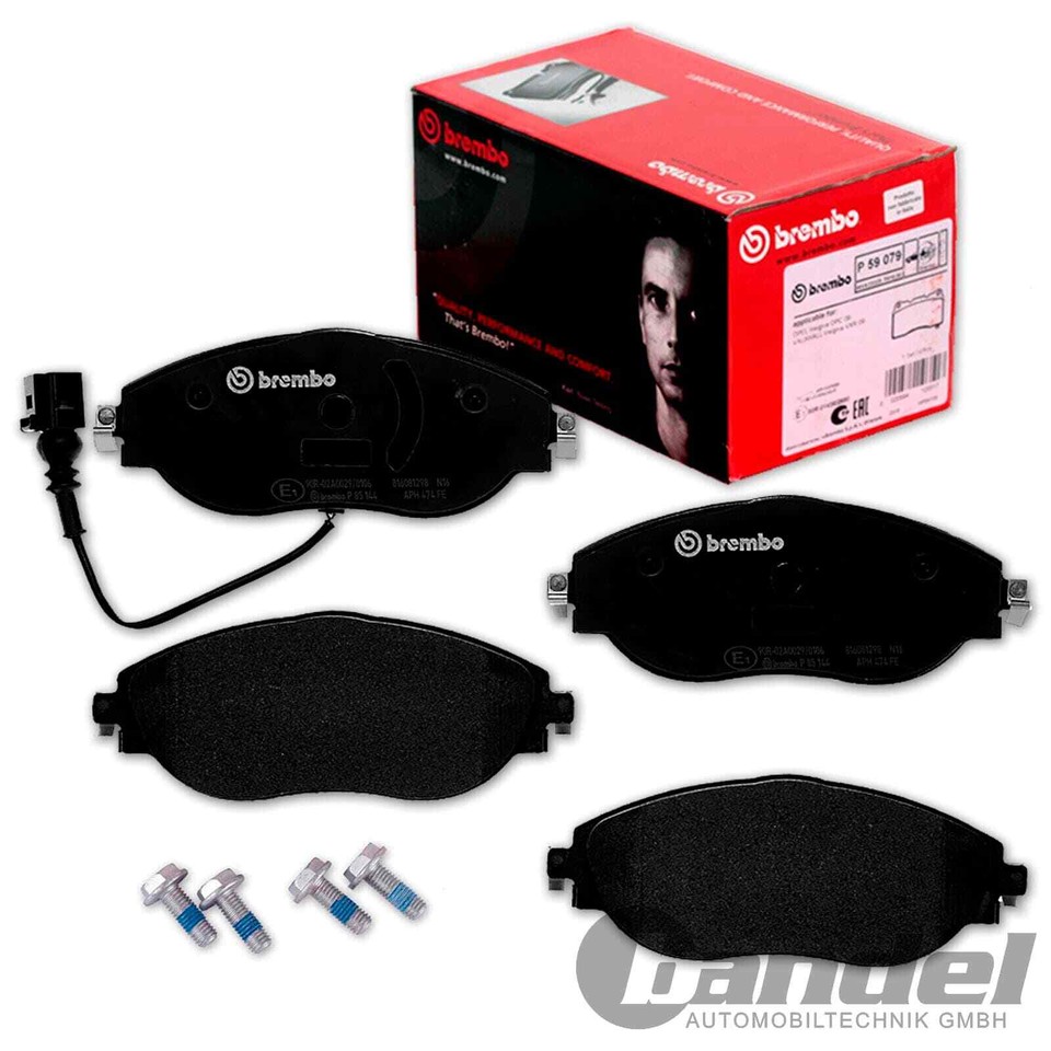 BREMBO Forati Dischi + Pastiglie Frontale per VW Golf 7 Audi S3 Octavia ...