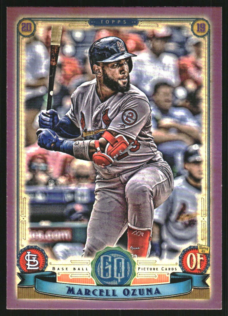 2019 Topps Gypsy Queen - Purple #84 Marcell Ozuna for sale online | eBay