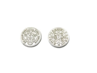 Pure Silver .999 Set of 2 St. Benedict Coins | eBay