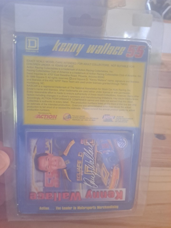 NASCAR Kenny Wallace #55 Square D 1999 Monte Carlo - Action Performance ...