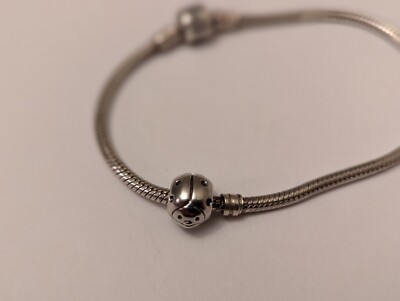 PANDORA Ladybug Charm Sterling Silver 790135 RETIRED | eBay
