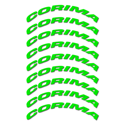 AUTOCOLLANTS POUR PNEUS DE ROUTE STAR SAM ® CORIMA STICKERS JANTES DE ...