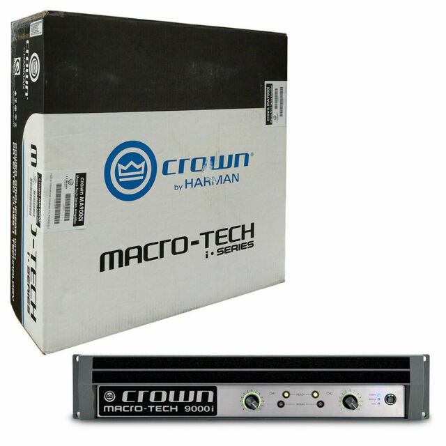 Crown Macro-Tech 9000i Amplifier for sale online | eBay