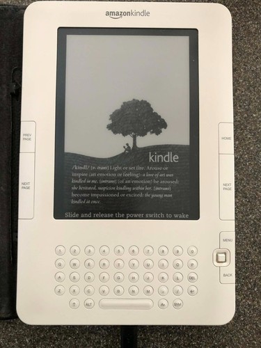 Amazon Kindle 2nd Generation Bundle With Case & Cable - Preowned, Works ...