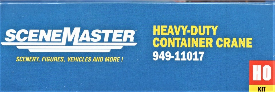 HO Scale Walthers SceneMaster 949-11017 Heavy-Duty Container Crane Kit ...