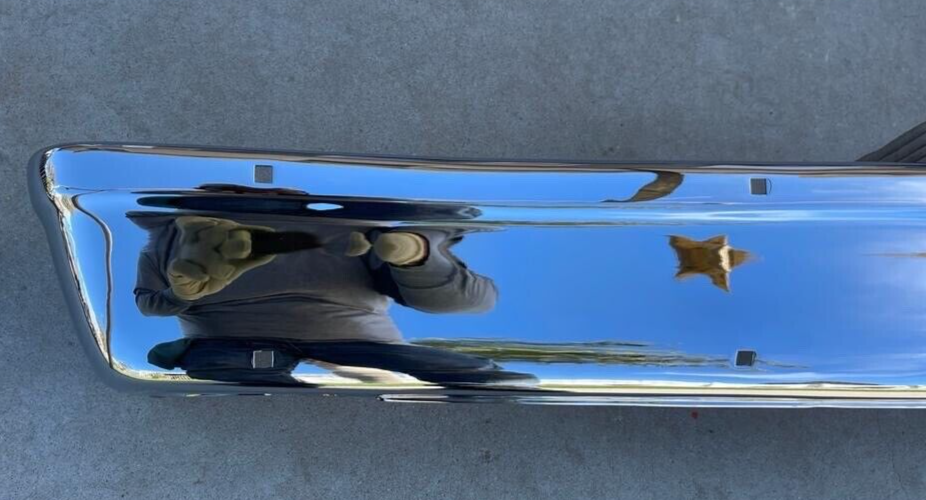 S AMC HORNET NEW TRIPLE PLATED CHROME REAR BACK BUMPER 1974-1977 74-77 ...