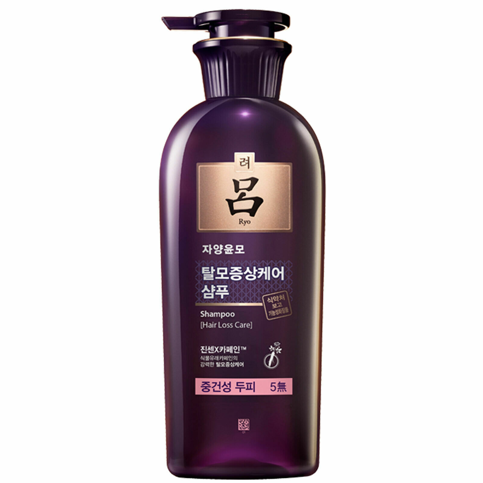 Ryo Ryoe Shampoo Jayangyunmo Anti hair loss Shampoo 400ml 4 Hair Type ...