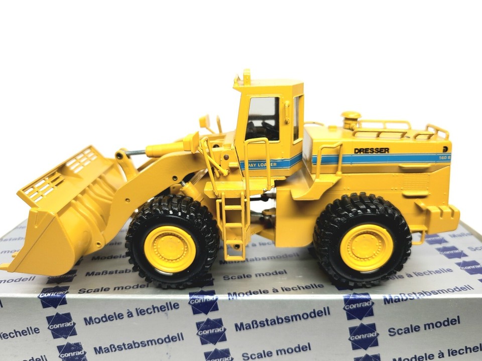 Dresser 560B Wheel Loader - Conrad 1:50 Scale Diecast Model #2420 | eBay