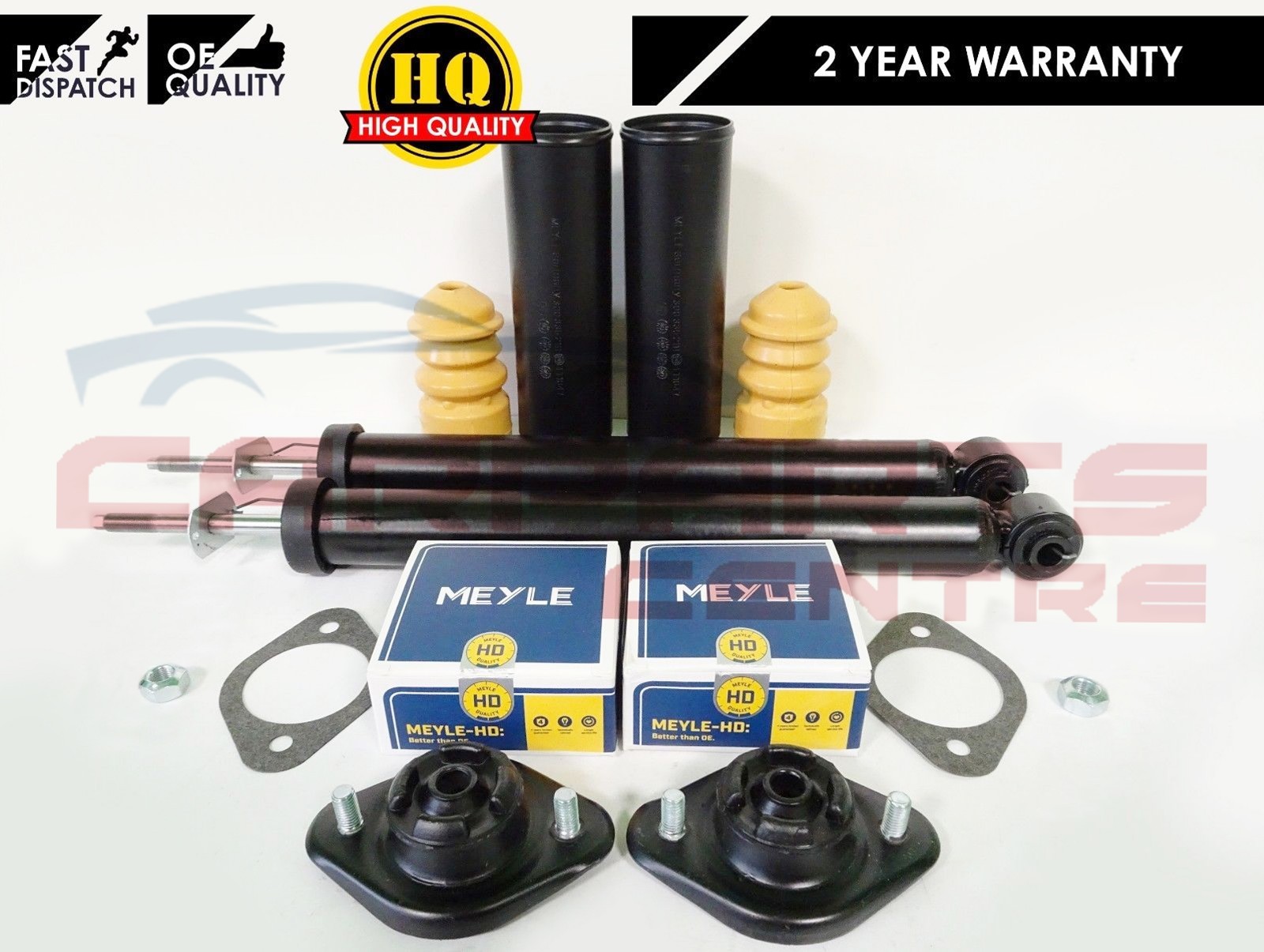 FOR BMW E46 REAR SHOCK ABSORBER SHOCKER TOP STRUT MOUNTS M SPORT MTECH ...
