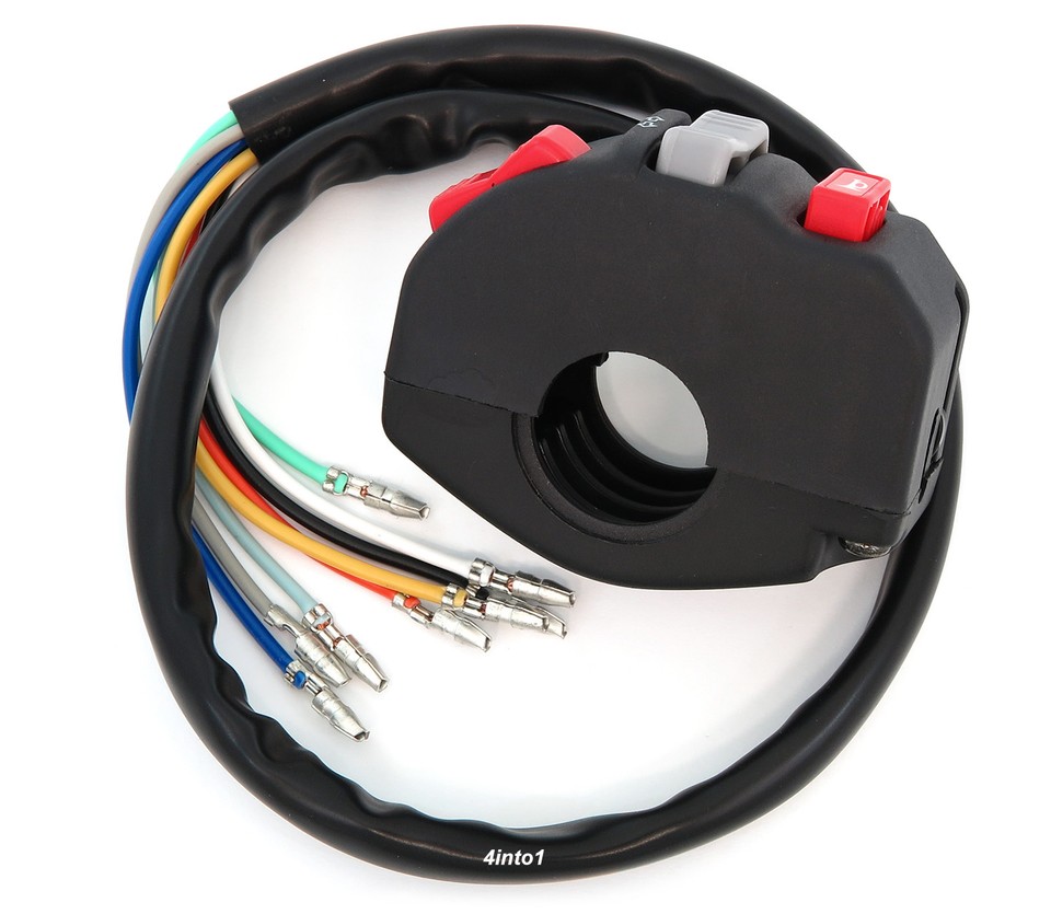 Universal Handlebar Multi Switch - Left Side Blinker Turn Signal Horn ...