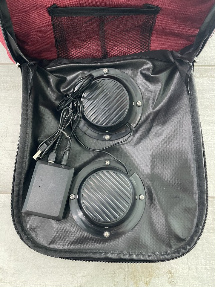 Backpack Cooler w/ Speakers Bluetooth 18x11” 16 Cans | eBay