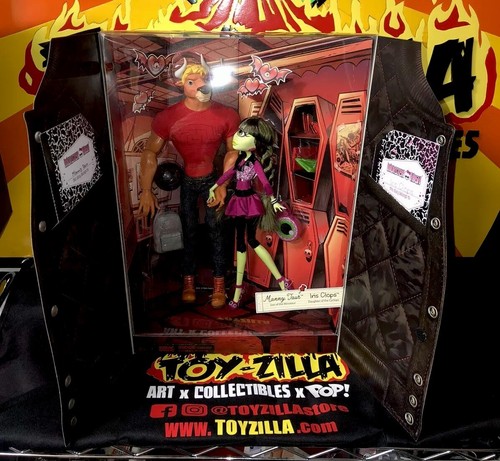 SDCC 2014 MONSTER HIGH MANNY TAUR & IRIS CLOPS 2 PACK DOLL SET NEW IN ...
