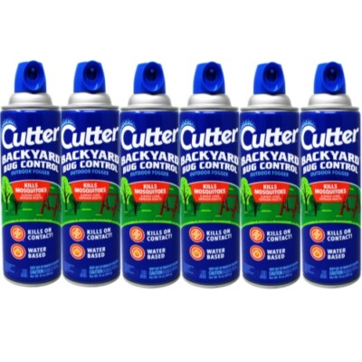 6 Pack Cutter Outdoor Bug Control Mosquito Killer Fogger Spray 16 Oz ...