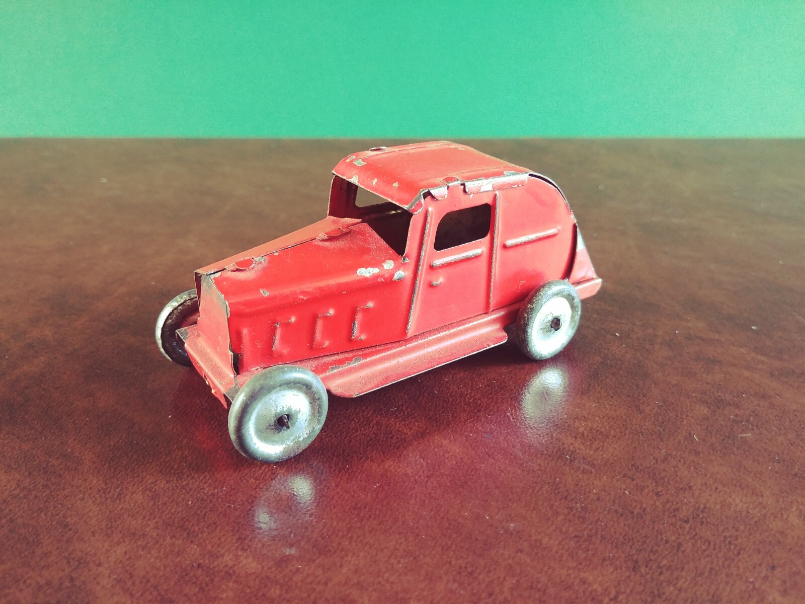 French Tin Penny Toy Oldtimer Coupe Tinplate CR Rossignol | eBay