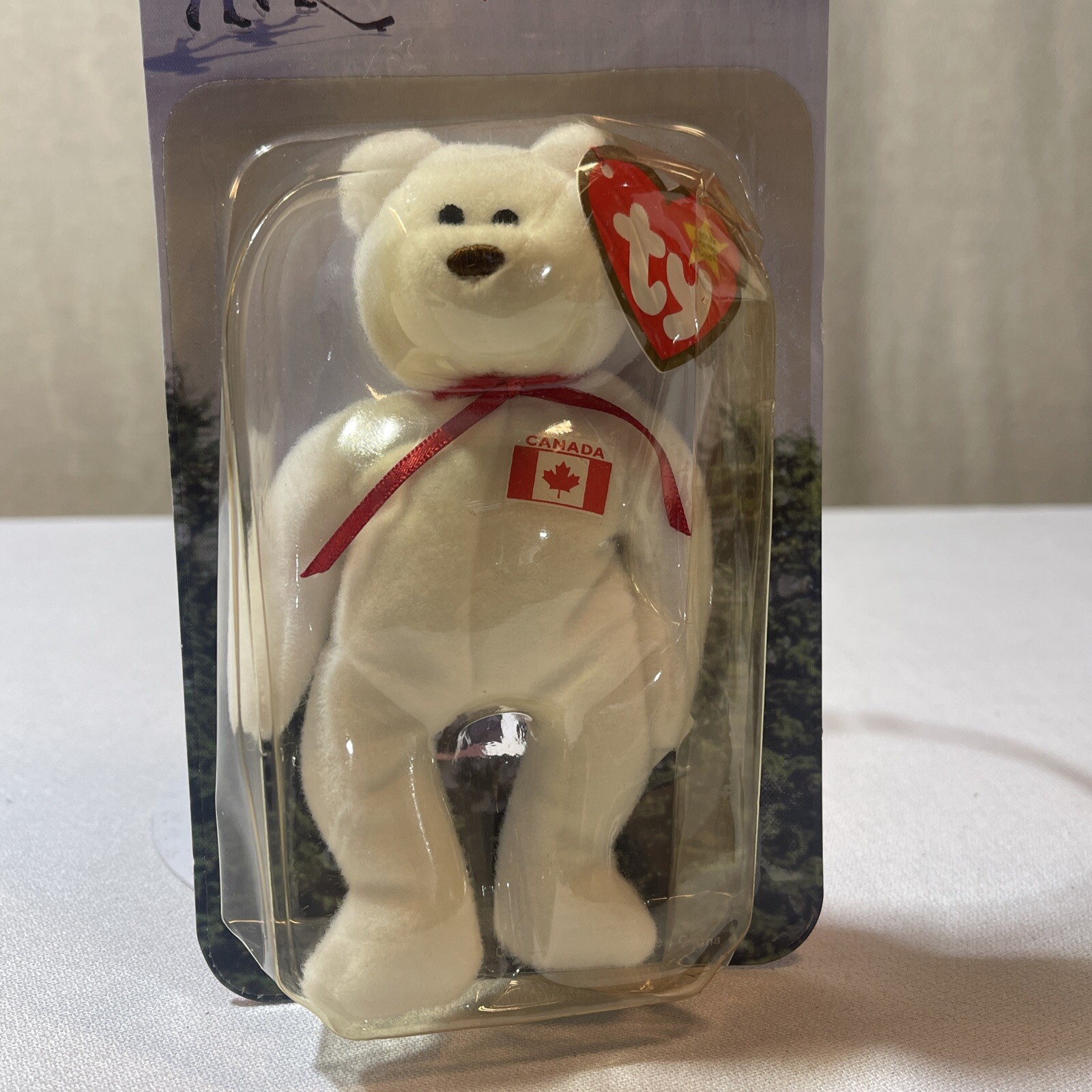 Maple The Bear -1999 McDonald's Ty Beanie Baby With Rare Errors 1993 ...
