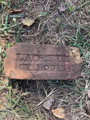 RARE ANTIQUE OLD LACLEDE ST. LOUIS BRICK GREAT COLOR & SHAPE PERFECT ...