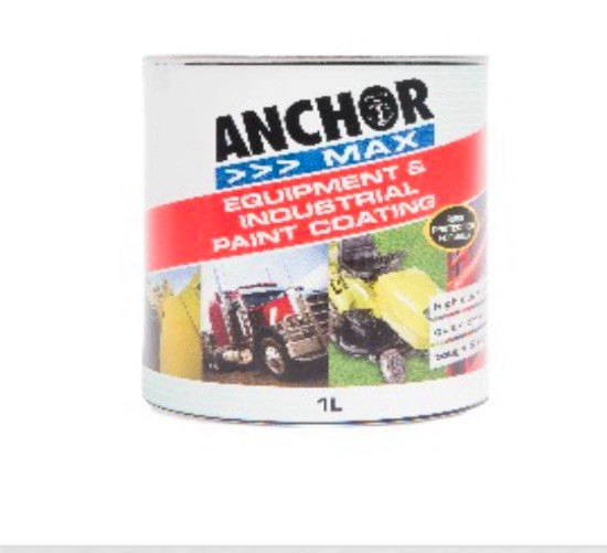 Anchor Max High Quality Enamel Paint AnchorMax Matt Black 1L | eBay ...
