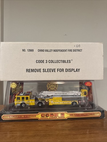 CODE 3 Collectibles Chino Valley Independent LTI Ladder 66 , 1/64 Scale ...