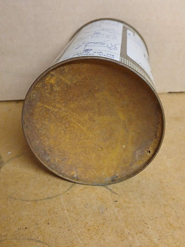 Pabst Blue Ribbon Cone Top Beer Can 32 oz Snap Cap Quart Vintage Brew ...