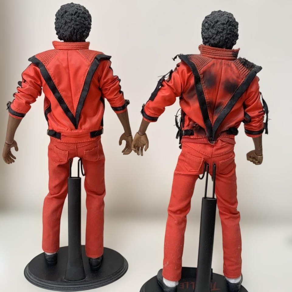 Hot Toys Michael Jackson Thriller Figure Set of 2 | eBay