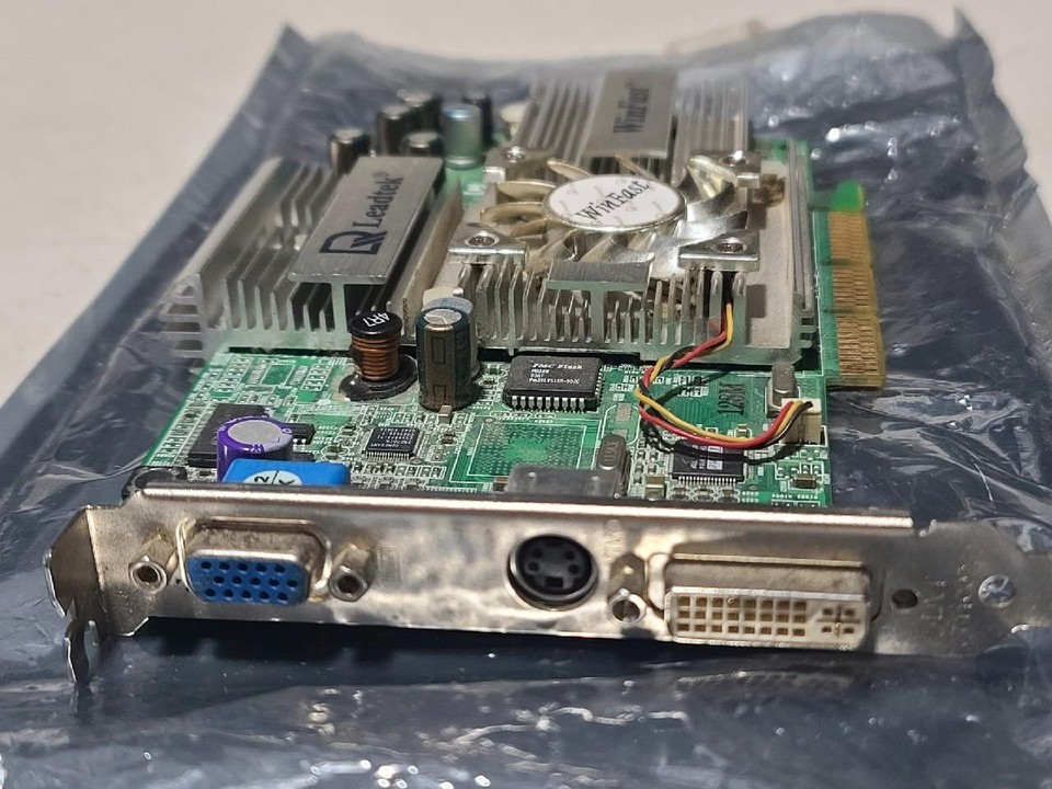 Leadtek Winfast A280 AGP 8X Graphic Card 128MB Nvidia Geforce 4 TI 4200 ...