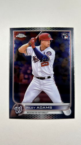 2022 Topps Chrome Riley Adams RC #103 Rookie Card | eBay Australia