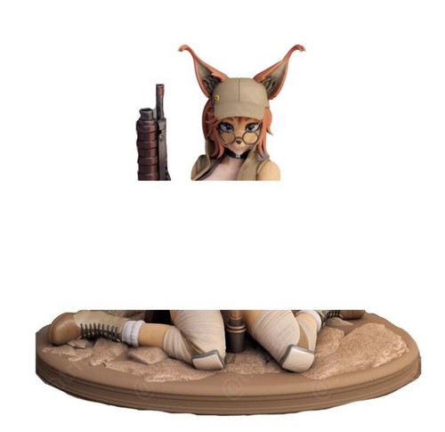 Anime Fio 1/10 1/8 Unpainted GK Models 3D Printed Figures Unassembled ...