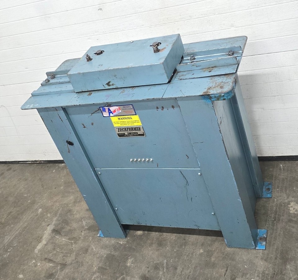 Lockformer 22 gauge Rollformer 22GA Sheet Metal HVAC Fabrication | eBay