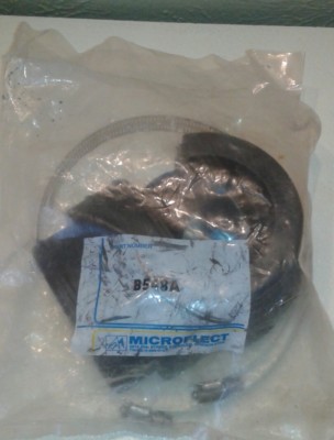 (VALMONT) MICROFLECT B548A 4" BOOT ASSEMBLY, ELLIPTICAL WAVEGUIDE ...