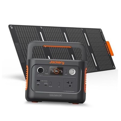 Solar Generator 240 v2 and 40W Mini Solar Panel Explorer 240 v2 + 40W ...