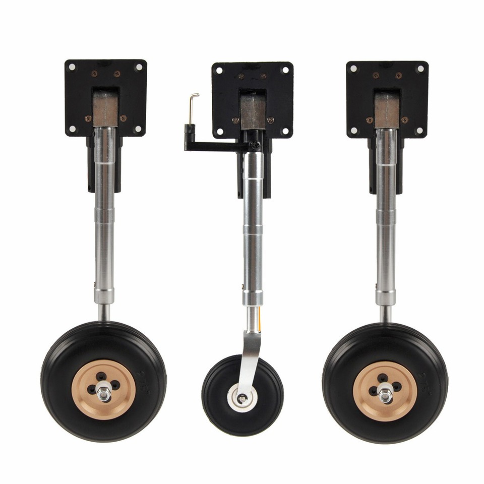Nose / Main Electric Servoless Retracts Landing Gears 210mm for 4-6kg ...
