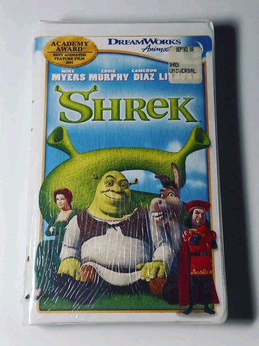 [NEW] Shrek (VHS, 2001) 667068367034 | eBay