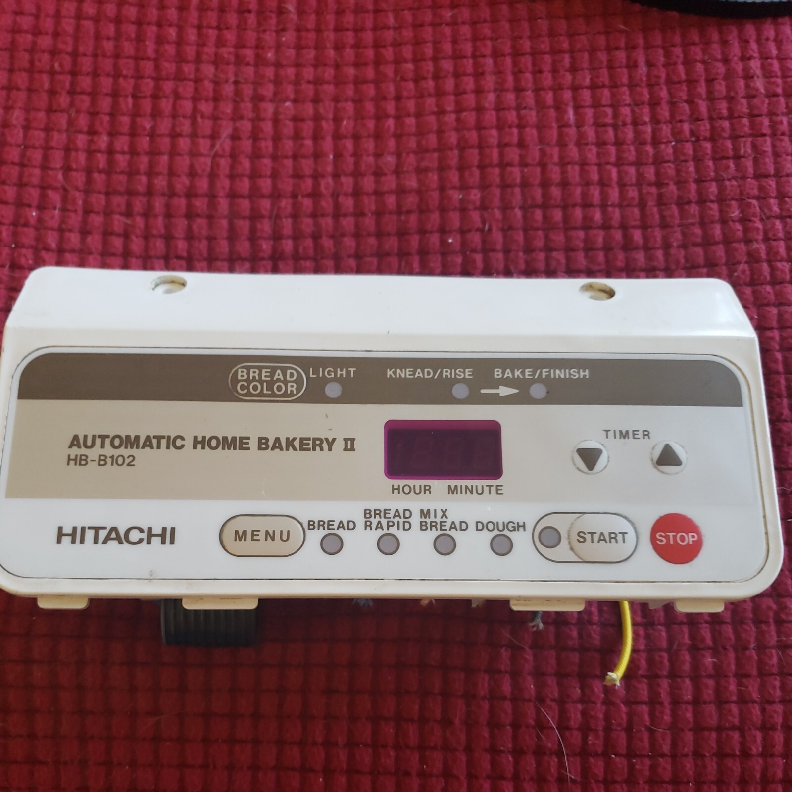 Hitachi OEM Bread Maker Machine HB-B102 Replacement Part Control Panel ...