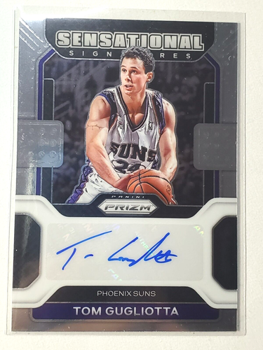 Tom Gugliotta 2021-22 Panini Prizm Sensational Signatures Autograph SP ...