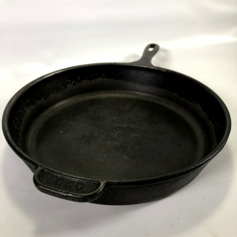 Vintage American Cookware Cast Iron #12 Cooking Pan Riverboat Made in ...