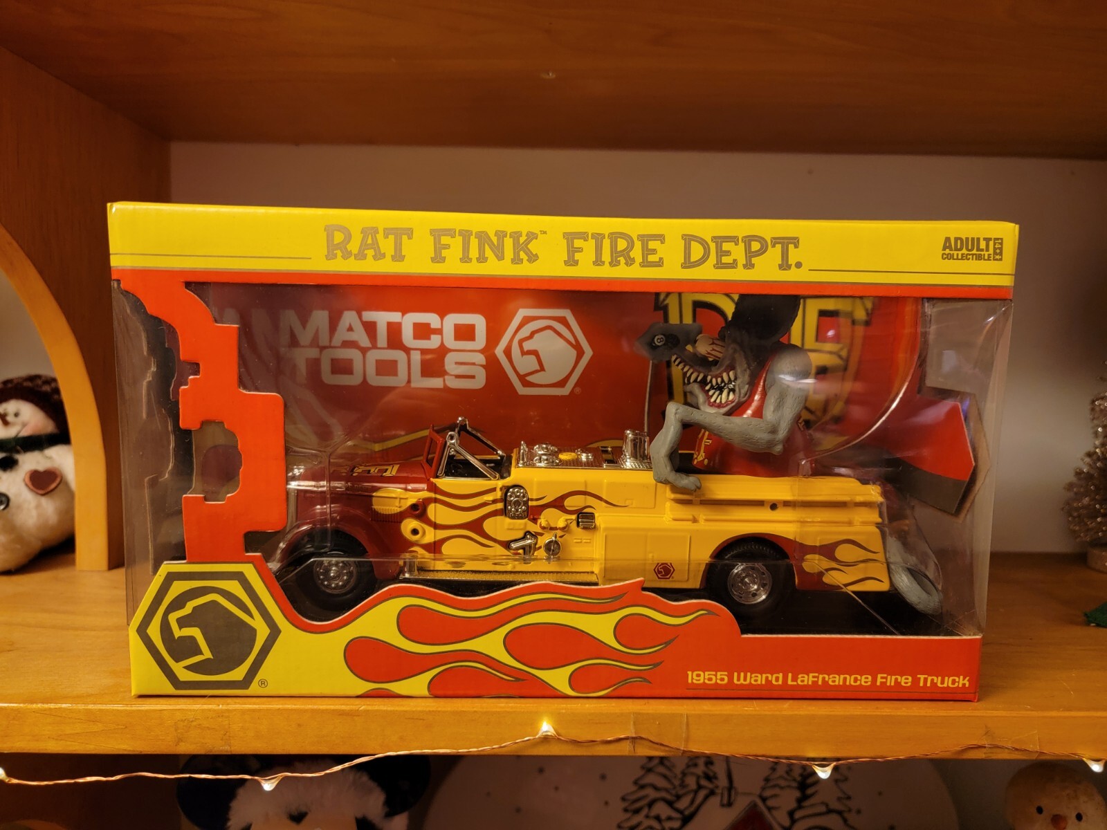MATCO TOOLS "ED ROTH" RAT FINK 1955 WARD LaFRANCE FIRE TRUCK 1:24 SCALE ...