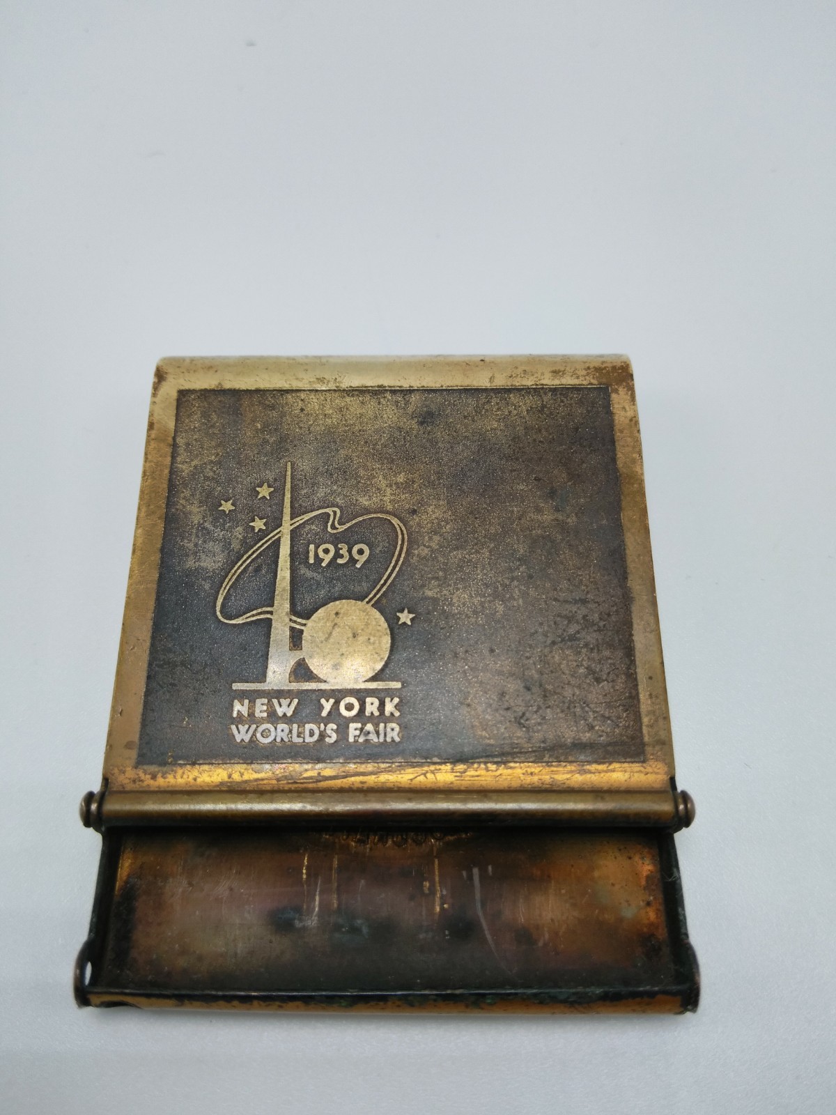 1939 New York World's Fair Match Safe Commemorating George Washington ...