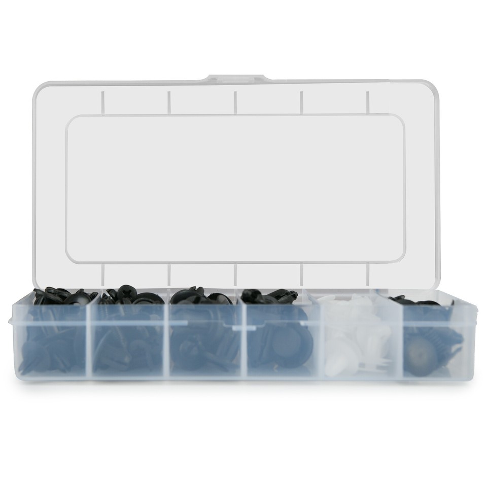 100Pack Universal Rivet Push Clips Retainer Fender Liner Fastener for ...