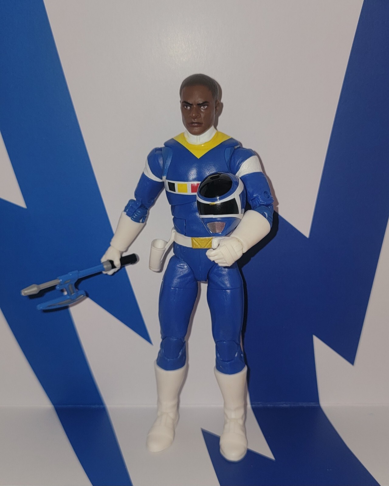 Hasbro Power Rangers Blue Ranger/Silver Ranger 6 in Action Figure ...