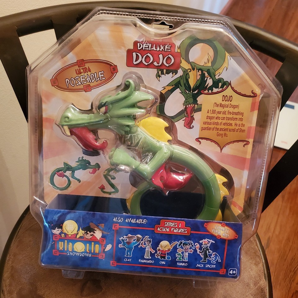 NEW DELUXE DOJO Series 1 Action dragon Figure XIAOLIN SHOWDOWN | eBay