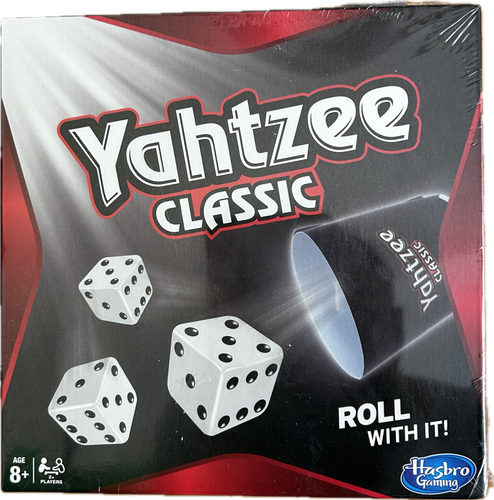 Yahtzee Classic Fun Family Social Game Dice Game Hasbro Gaming - New ...