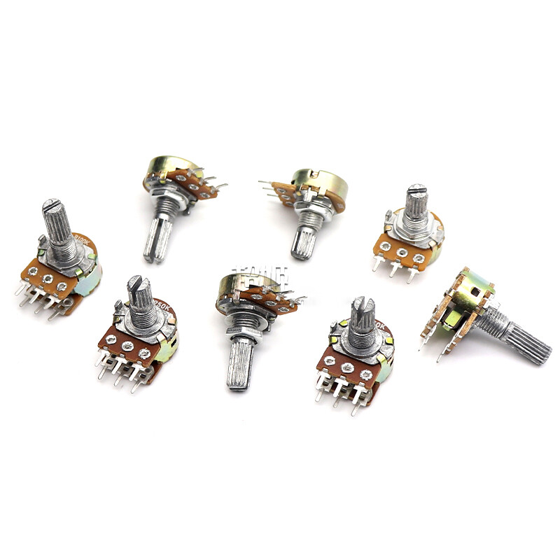 Potentiometer Resistor Resistance B Pot 1k 2k 5k 10k 20k 50k 100k 250K ...