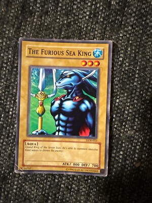 The Furious Sea King LOB-033 The Legend of Blue Eyes White Dragon ...