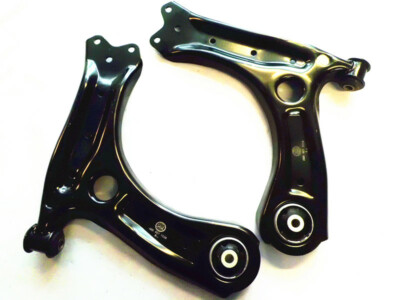 PAIR NEW FRONT LOWER CONTROL ARMS FOR VOLKSWAGEN POLO 6C 6R 2010-2018 ...