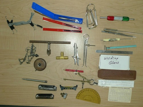Vintage Odd Lot tools and parts from Machinists tool box. Lot 1 | eBay